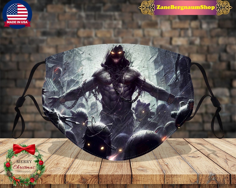 Disturbed Face mask Rock band music face mask The legendary | Etsy