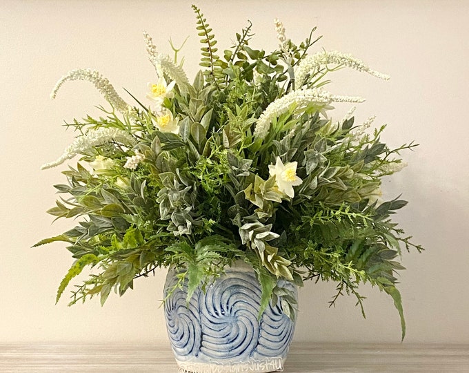 Plant Arrangement, Artificial Plants, Greenery Arrangement, Modern ...