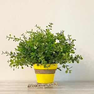 Farmhouse Greenery Arrangement, Small Greenery Arrangement, Artificial ...