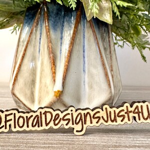 Farmhouse Greenery Centerpiece, Modern Farmhouse Arrangement, Unique ...