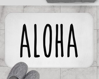 Hawaiian Bath Mat | Etsy