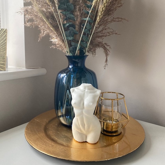 Concrete Body Sculpture Womans Body Figure Torso Art | Etsy