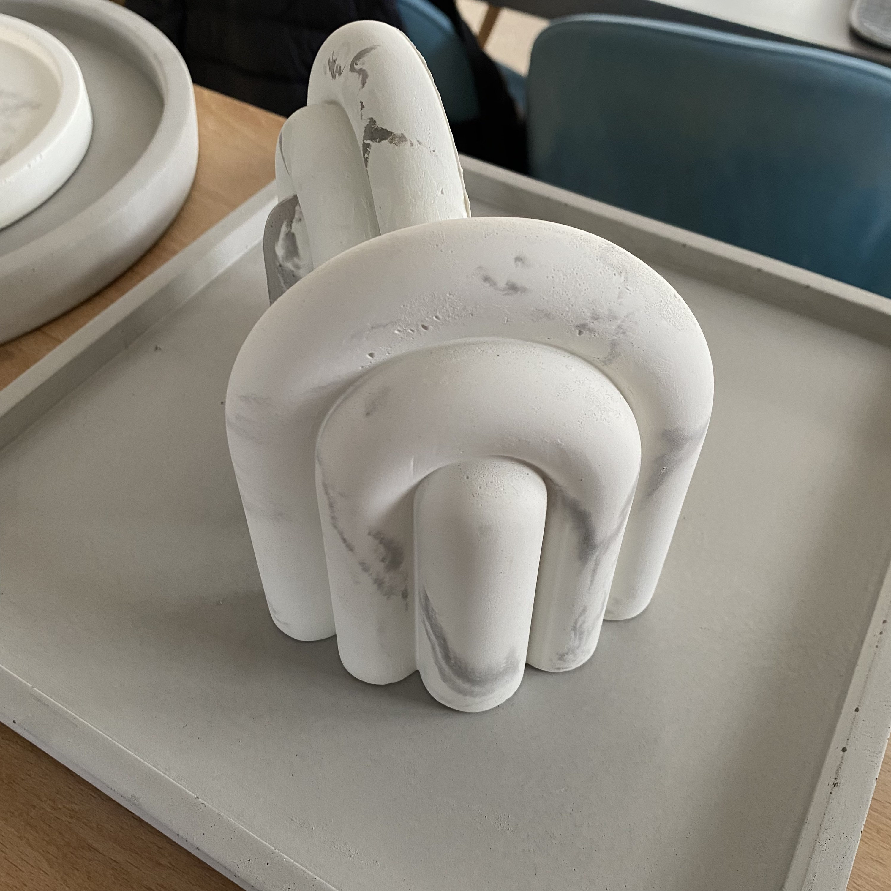 Concrete Arch Bookends Book Holders Modern Shelf Decor - Etsy