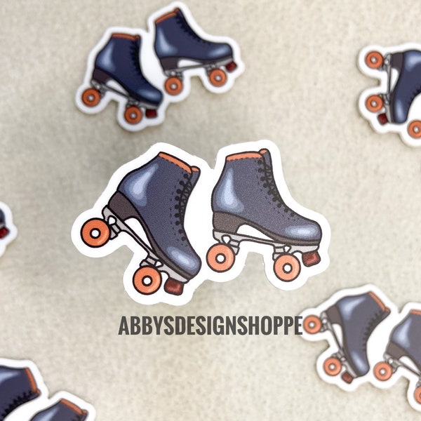 Roller Skate Mini Stickers - Etsy