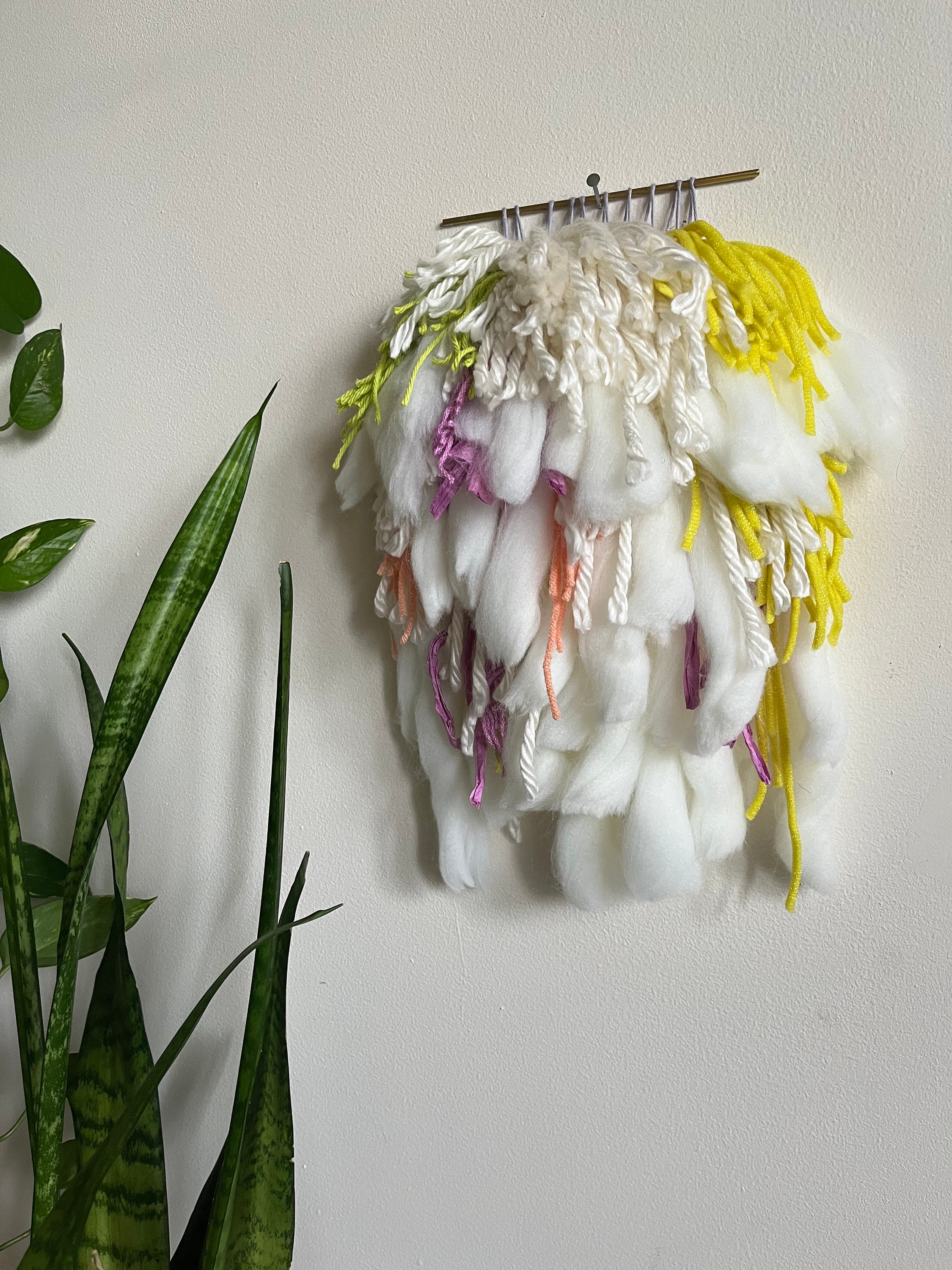Bright Spot Wool Weaving - Etsy