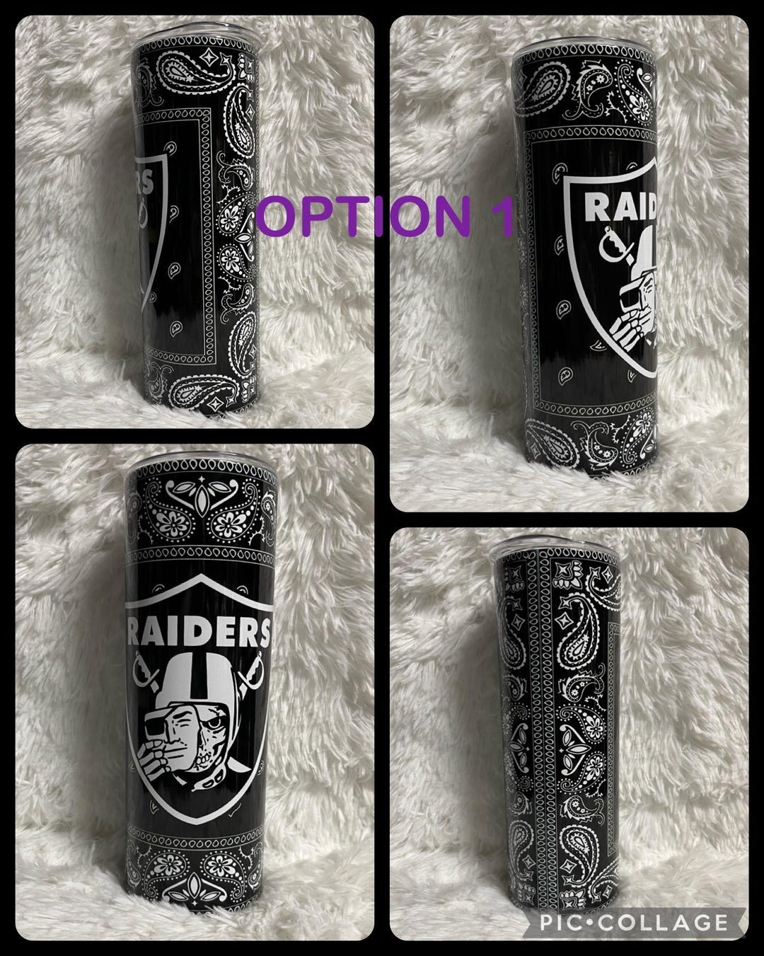 Raiders Sublimation Tumbler 20oz - Etsy