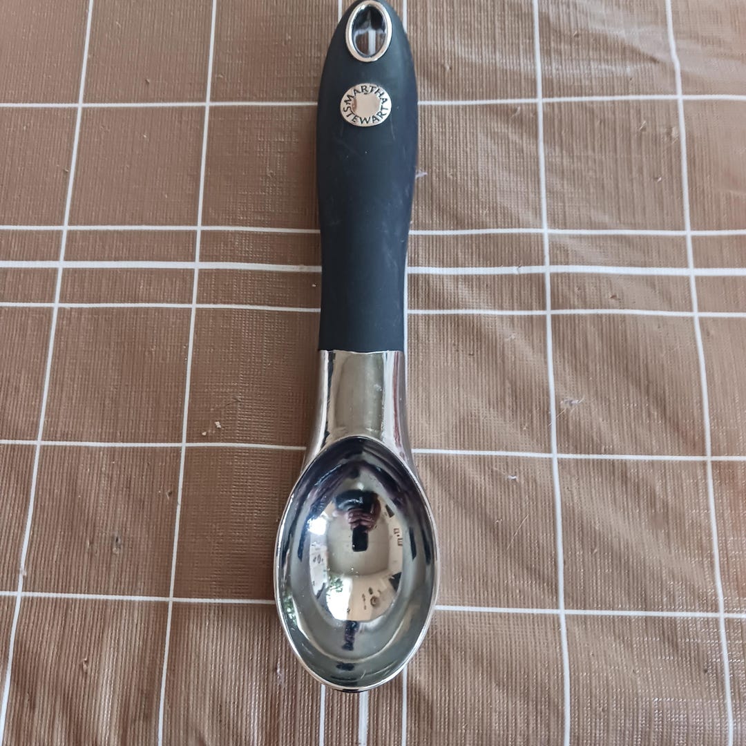 Martha Stewart Rubber Grip Ice Cream Scoop - Etsy