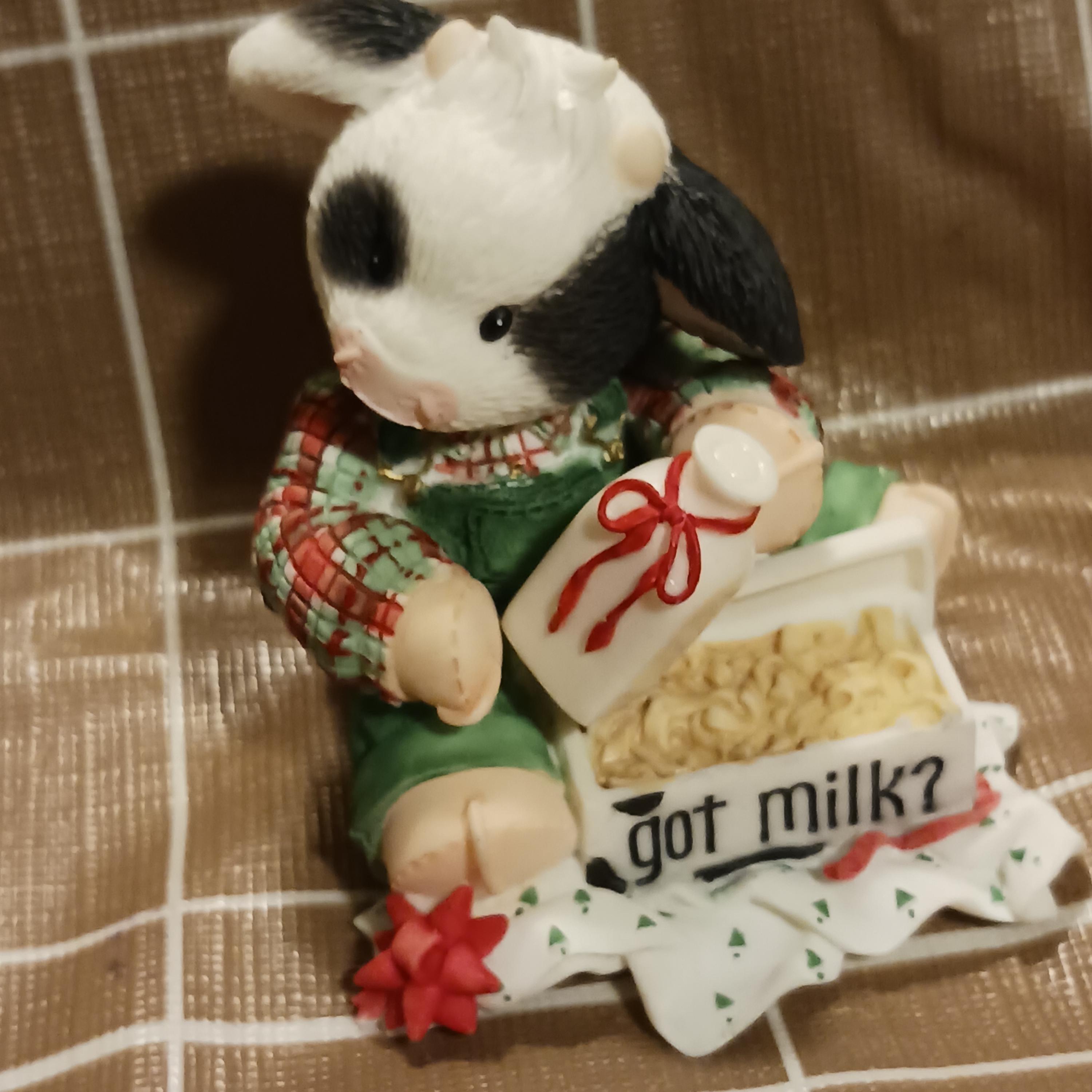 Enesco Mary's Moo Moos m-m-m Moo-y Christmas Figurine - Etsy
