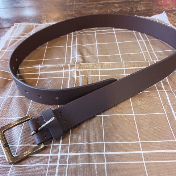 Stone Mountain Sm Brown Leather Belt - Gem