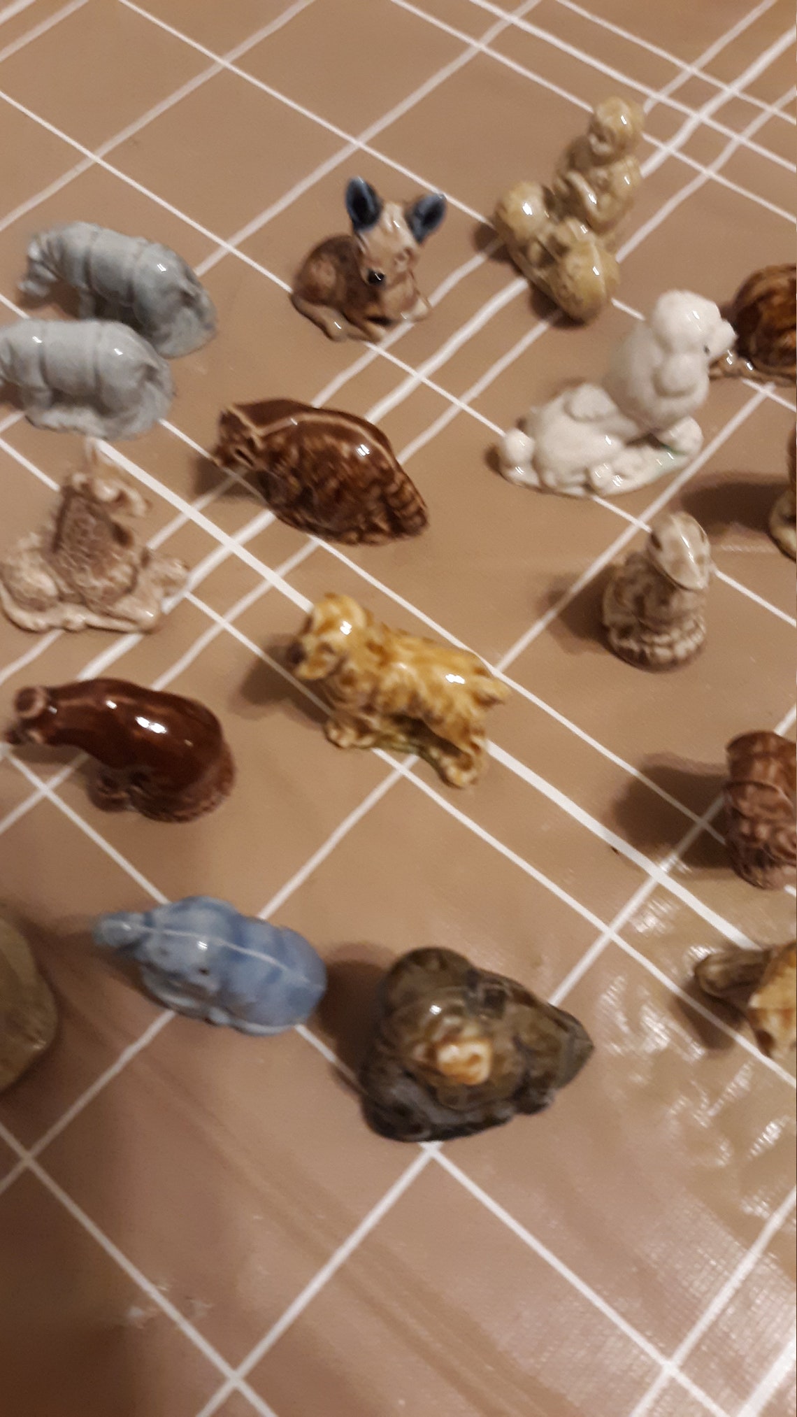 Wade's Whimsies Ceramic Figures Red Rose Tea - Etsy