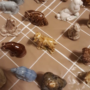 Wade's Whimsies Ceramic Figures Red Rose Tea - Etsy