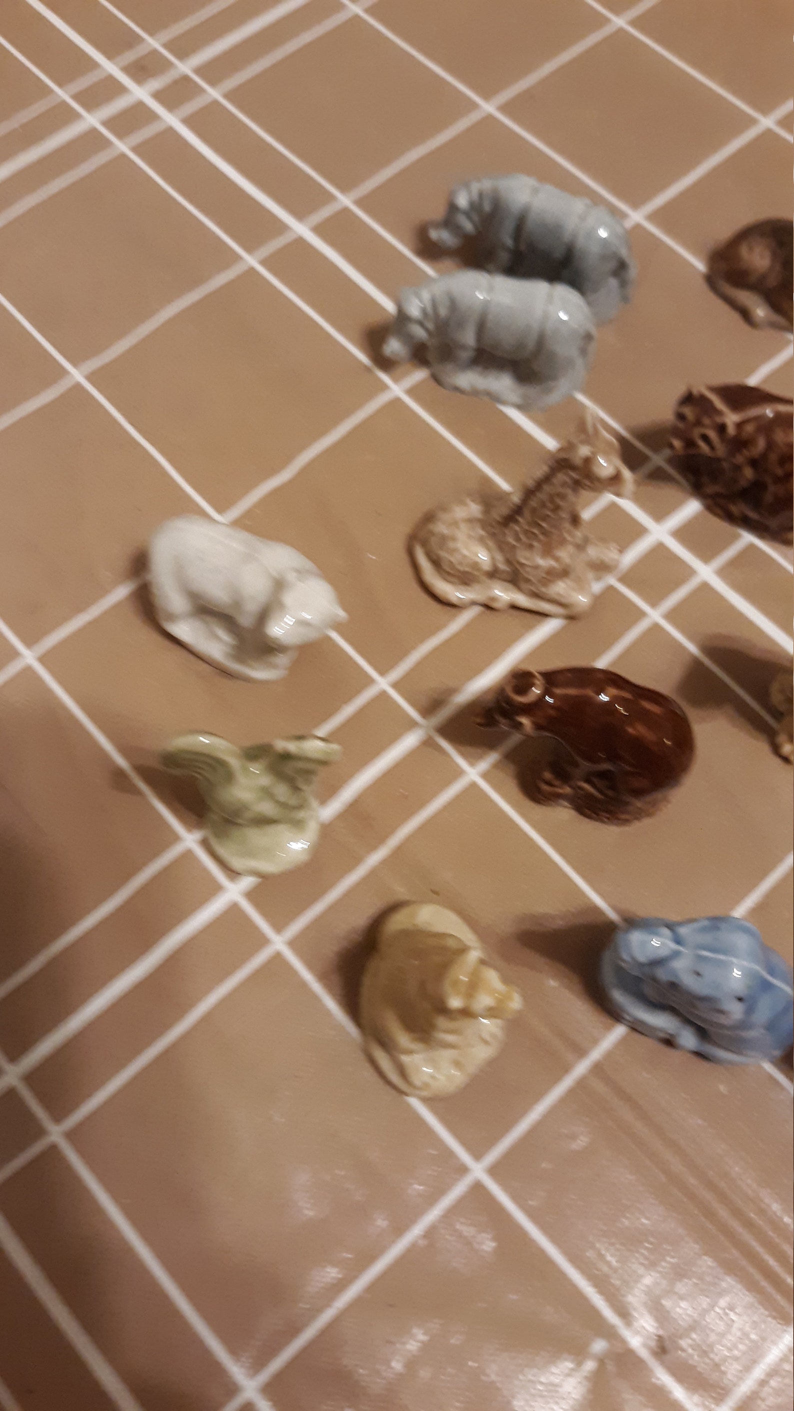 Wade's Whimsies Ceramic Figures Red Rose Tea - Etsy