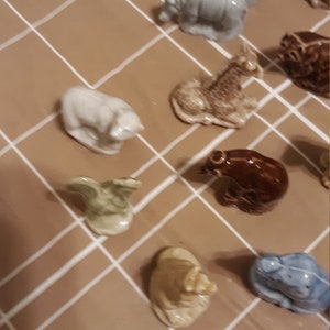 Wade's Whimsies Ceramic Figures Red Rose Tea - Etsy