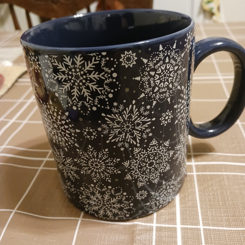 Snowflake Mug - Etsy