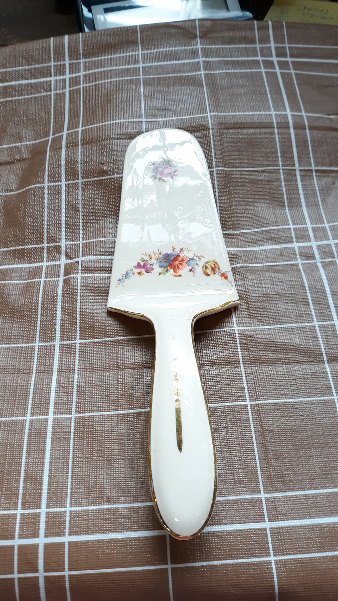 Vintage Ceramic Cake Server Made in Germany - Etsy