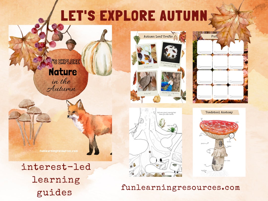 Let's Explore Nature in the Autumn - Etsy