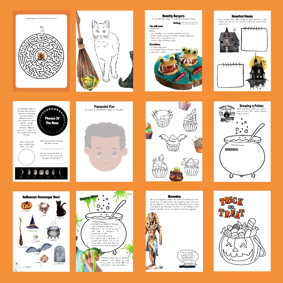 Let's Explore Halloween Unit Study FUN LEARNING RESOURCES - Etsy