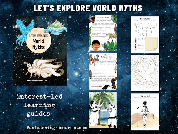 Let's Explore World Myths FUN LEARNING RESOURCES - Etsy
