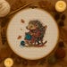 Knitting Needles Cross Stitch Pattern – Cozy Porcupine PDF ...