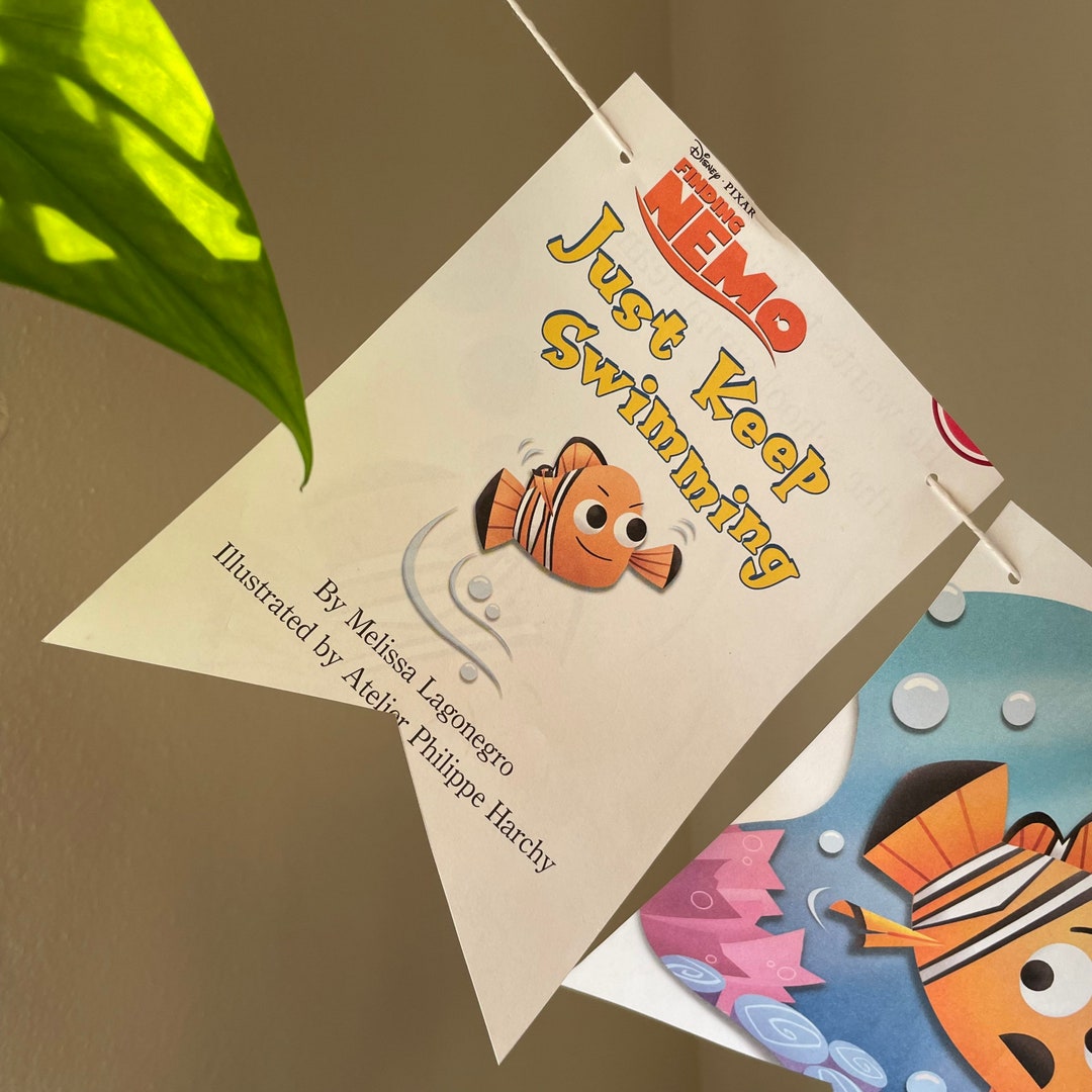 Nemo Book Paper Garland / Nemo Paper Bunting /childrens Room Paper ...