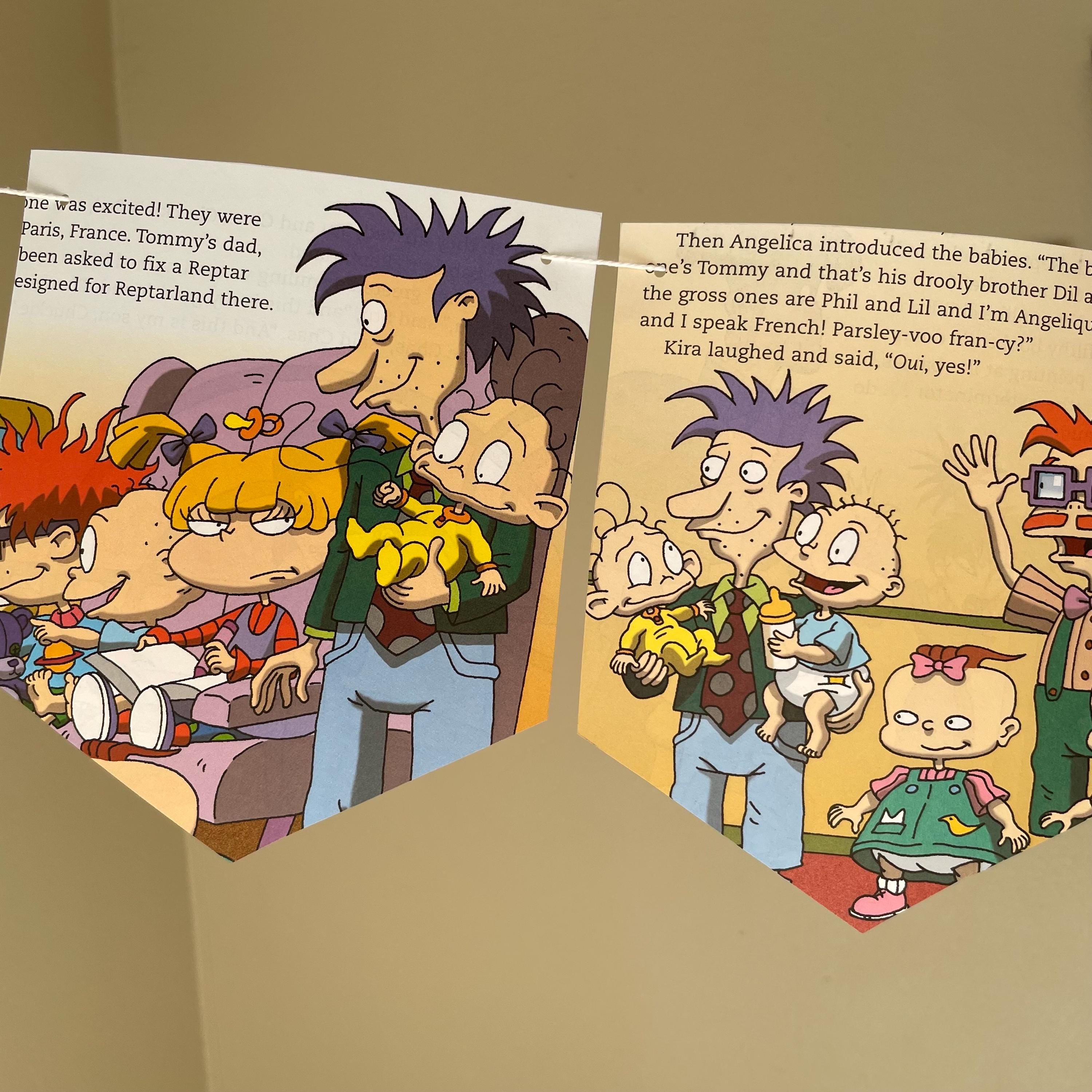 Rugrats A Dream Come True Book Paper Gardland / Rugrats Book Paper ...