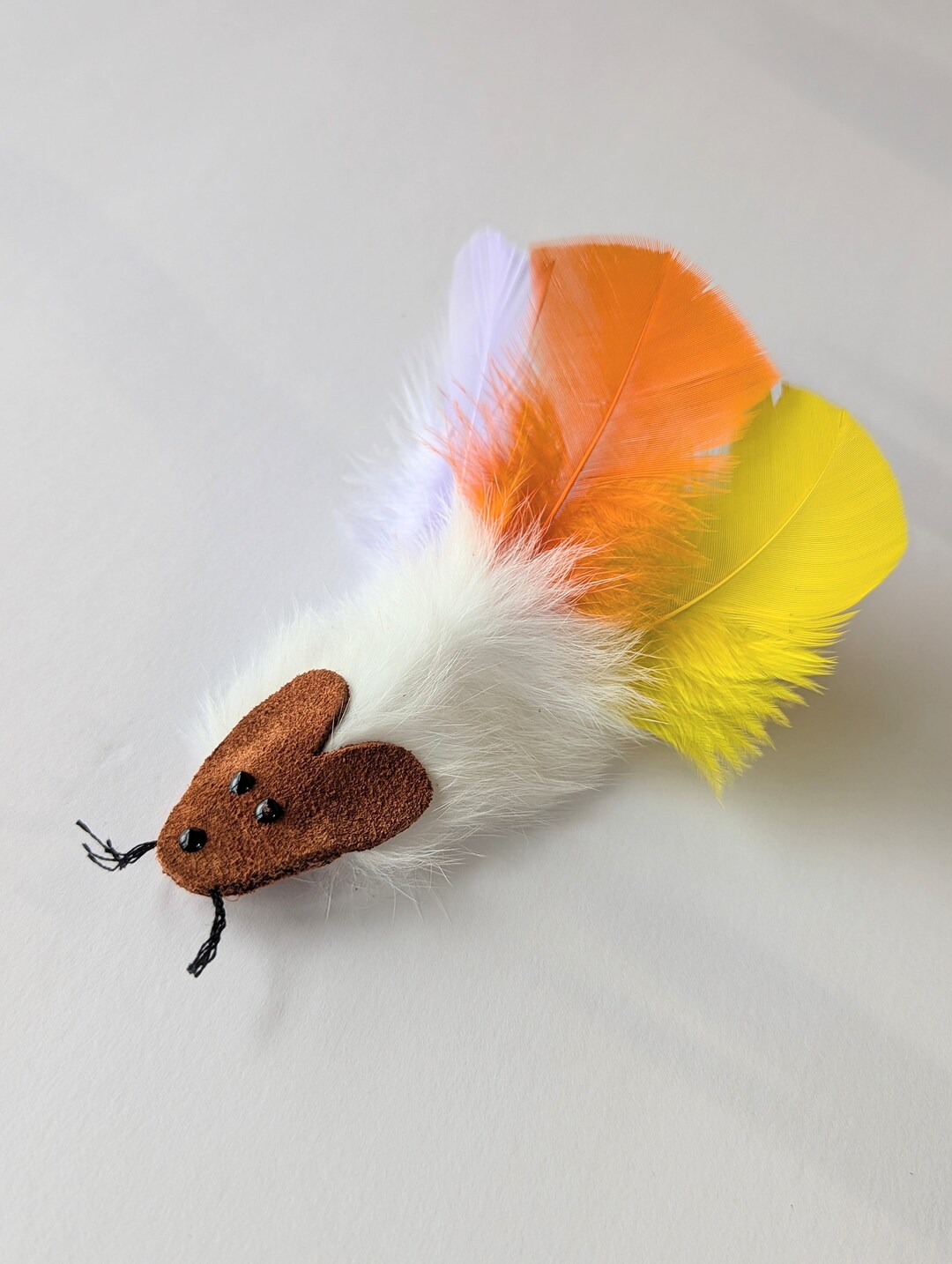 Feather Tail Rosie! Fancy Version of the Original Rosie Rat Cat Toy! - Etsy