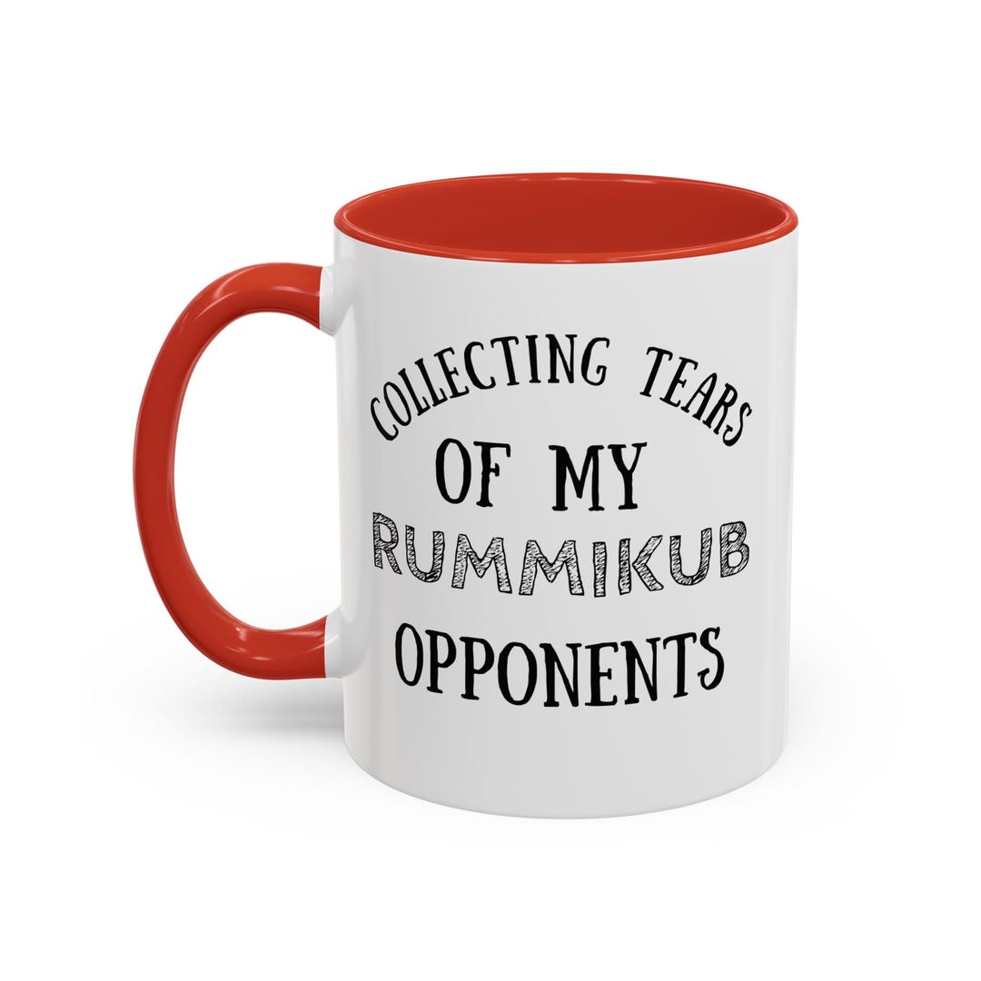 Rummikub Mug, Board Games Lover, Rummy Cube Fun Cup, Personalised Mug ...