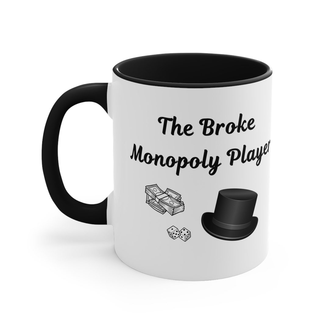 The Broke Monopoly Player, Fun Board Game Lover Gift Idea, Custom ...