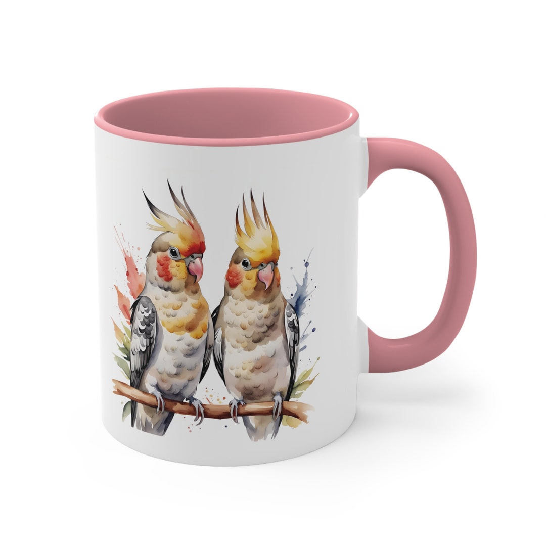 Cocktail Parrot Mug, Cocktail Cup, Bird Lover Gift, Custom Present ...