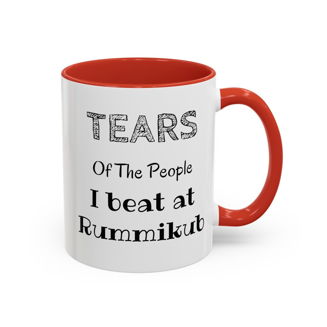 Rummikub Mug, Board Games Lover, Rummy Cube Fun Cup, Personalised Mug ...