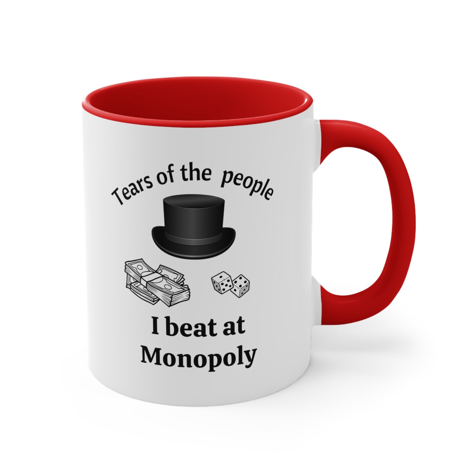 Funny Monopoly Mug, Board Game Lover Gift Idea, Custom Monopoly Present ...