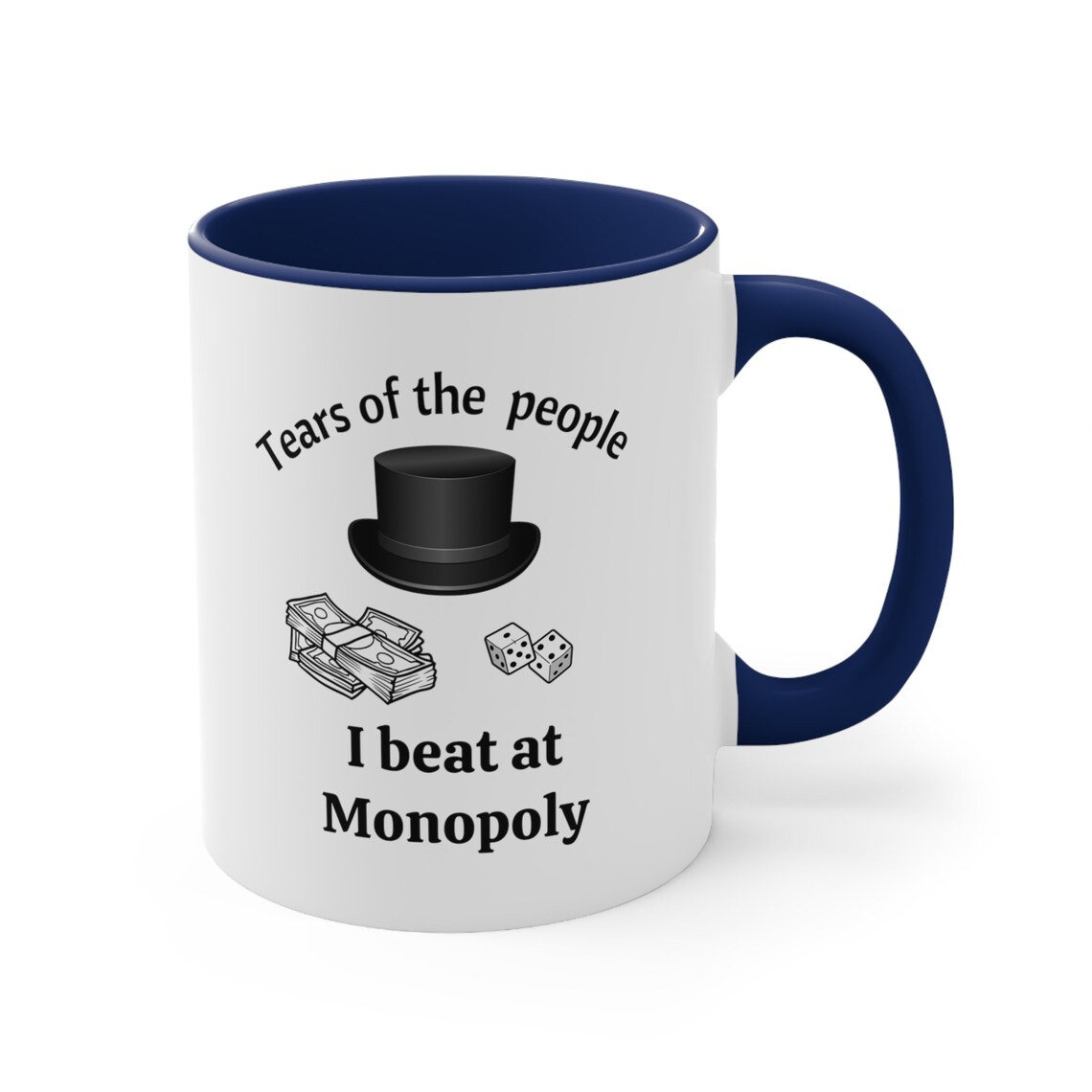 Funny Monopoly Mug, Board Game Lover Gift Idea, Custom Monopoly Present ...