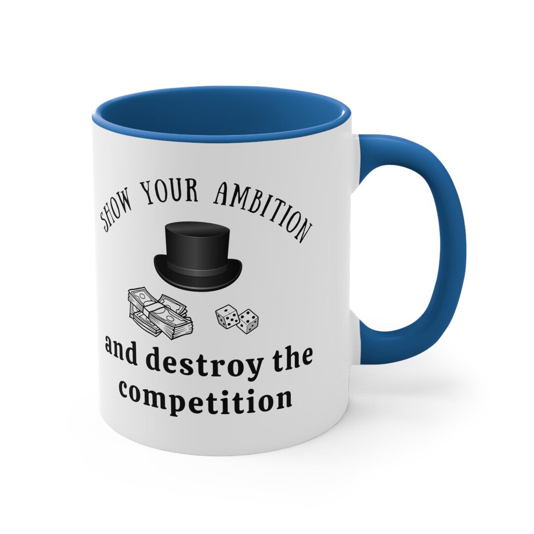 Monopoly Custom Cup, Funny Monopoly Mug, Monopoly Game , Custom ...