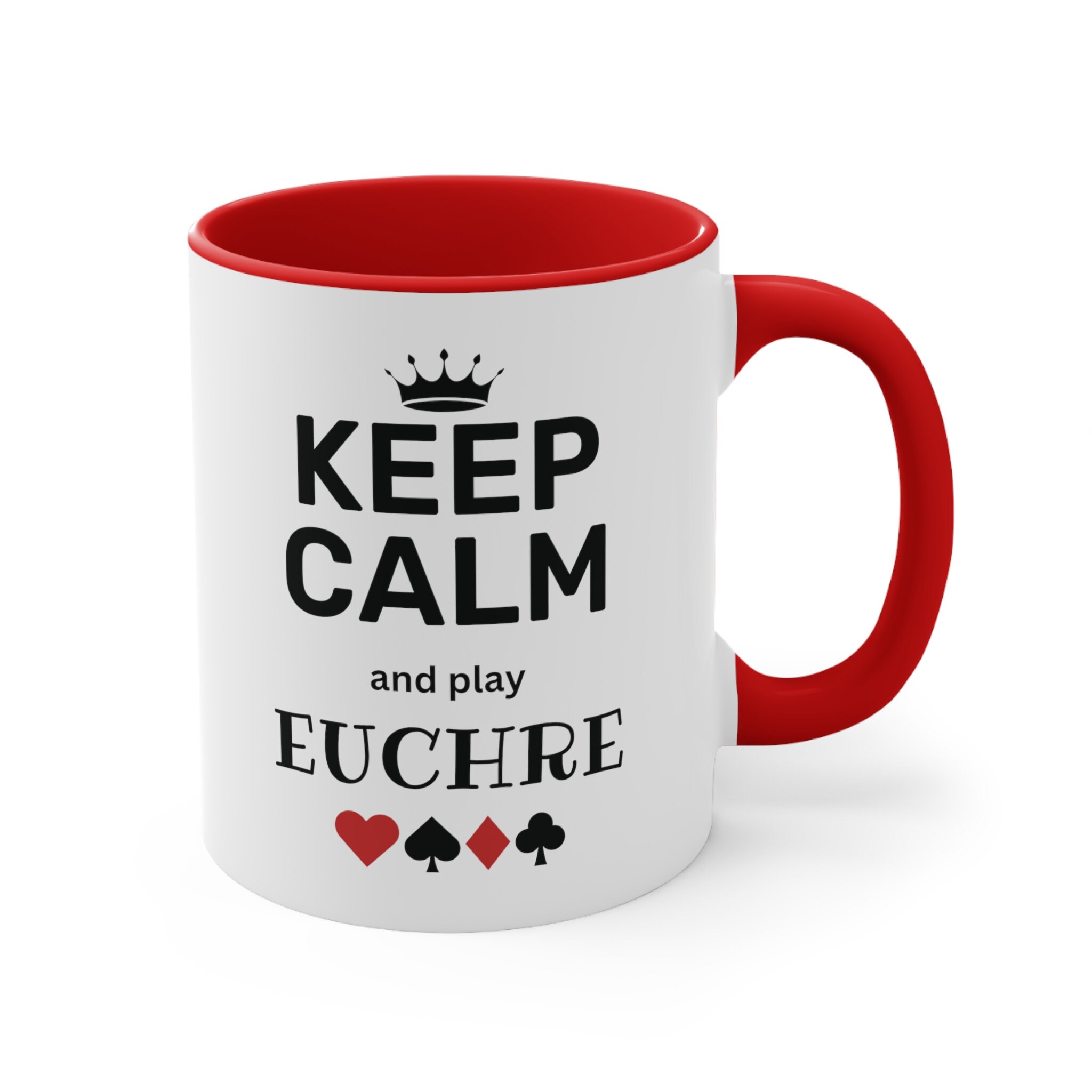 Keep Calm and Play Euchre Funny Custom Mug Euchre Game Lover - Etsy
