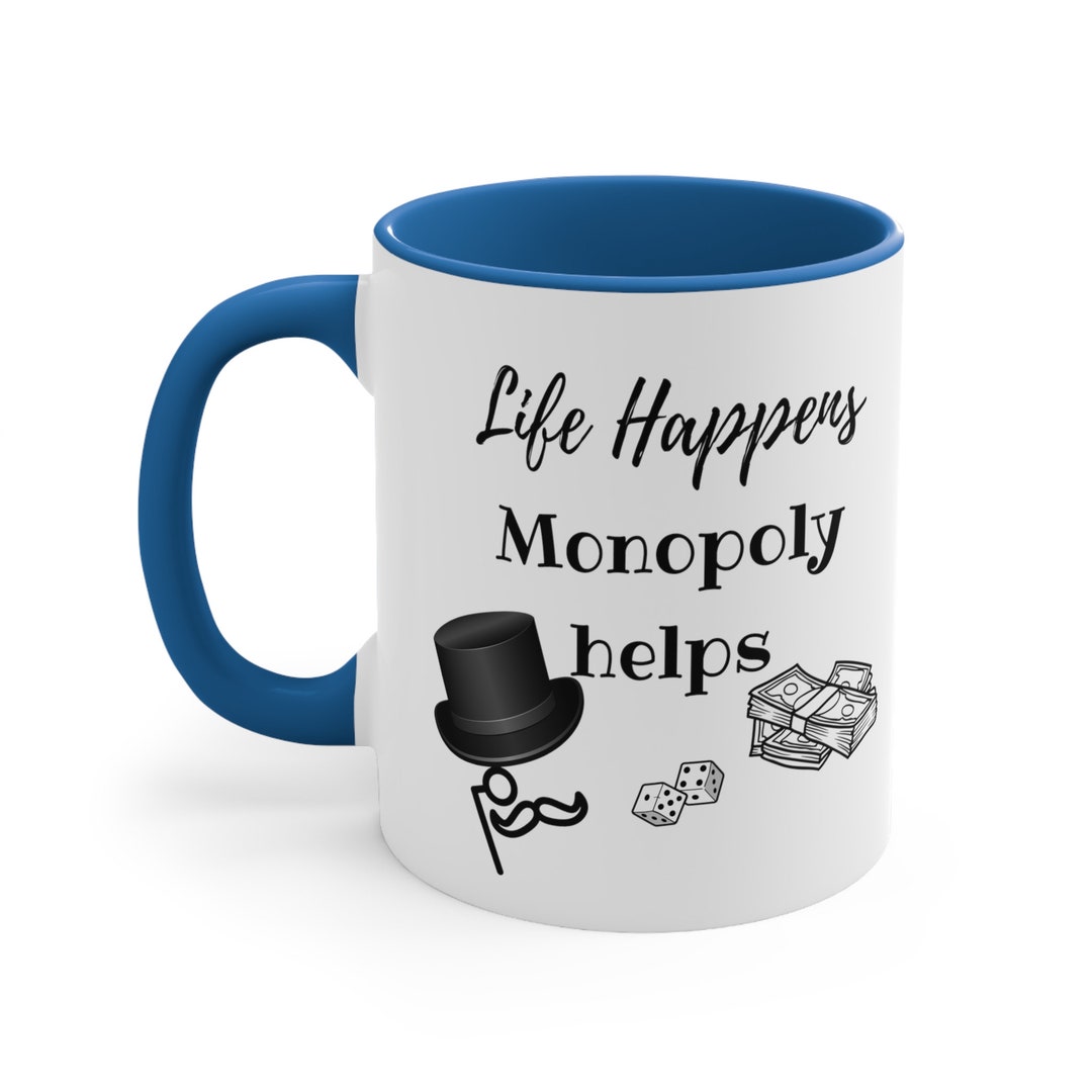 Funny Monopoly Mug, Monopoly Game Fun, Custom Monopoly Present ...