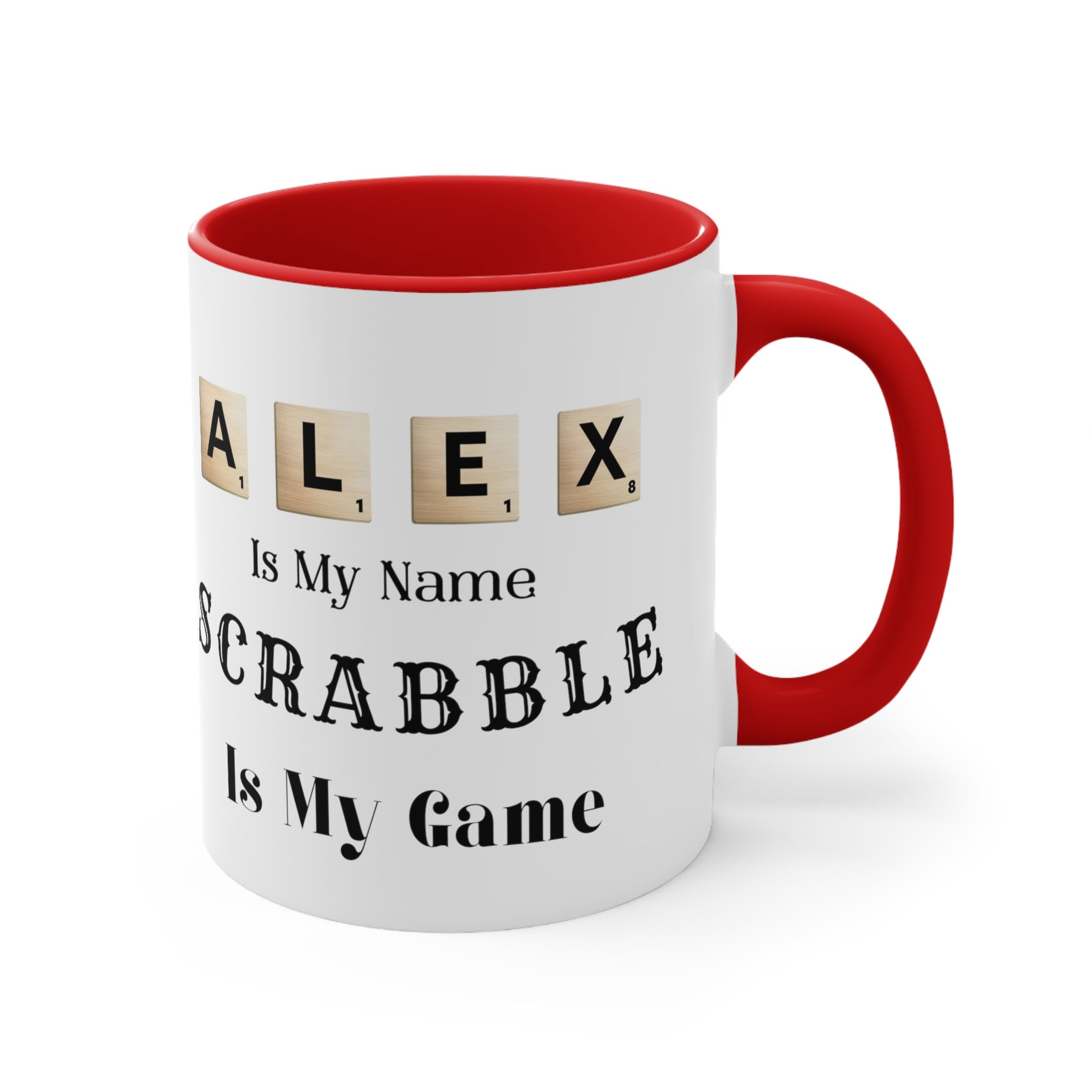 Personalized Scrabble Mug for a Gift for Board Games Lover - Etsy
