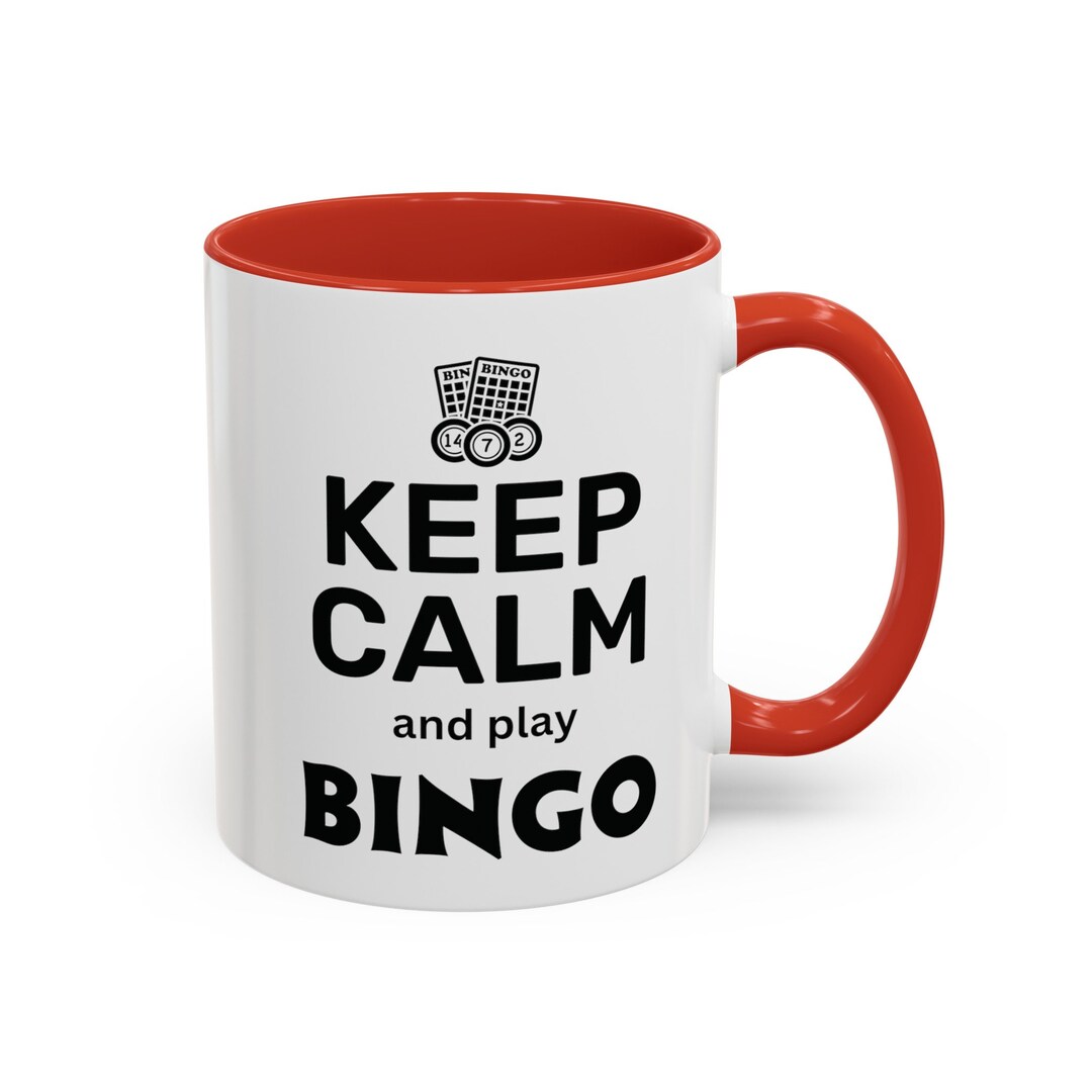 Funny Bingo Mug, Fun Bingo Lover Gift, Bingo Game Champion Mug, Love ...