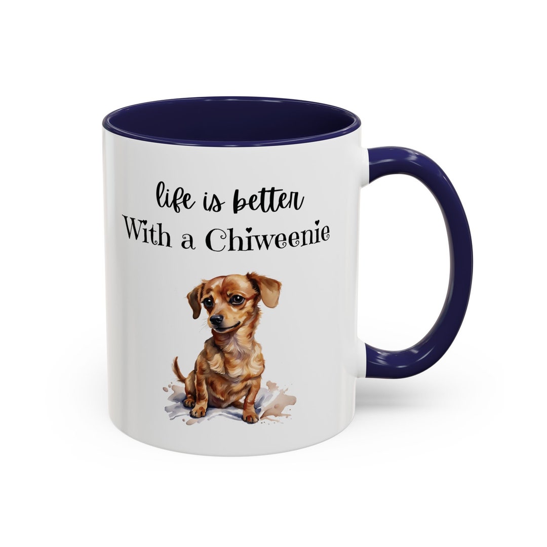 Chiweenie Gift, Custom Chiweenie Mug, Dog Lover Personalised Cup ...