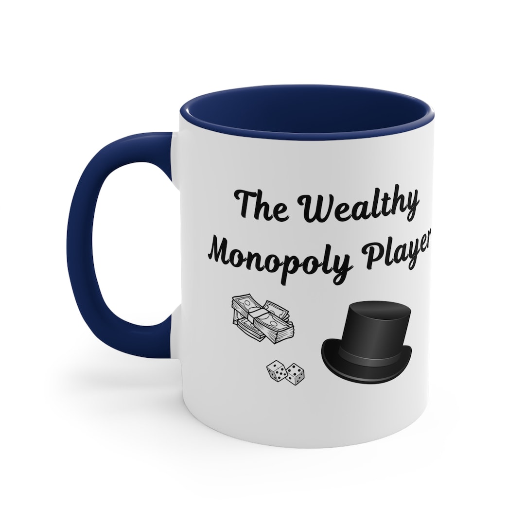 Wealthy Monopoly Player, Fun Board Game Lover Gift Idea, Custom ...