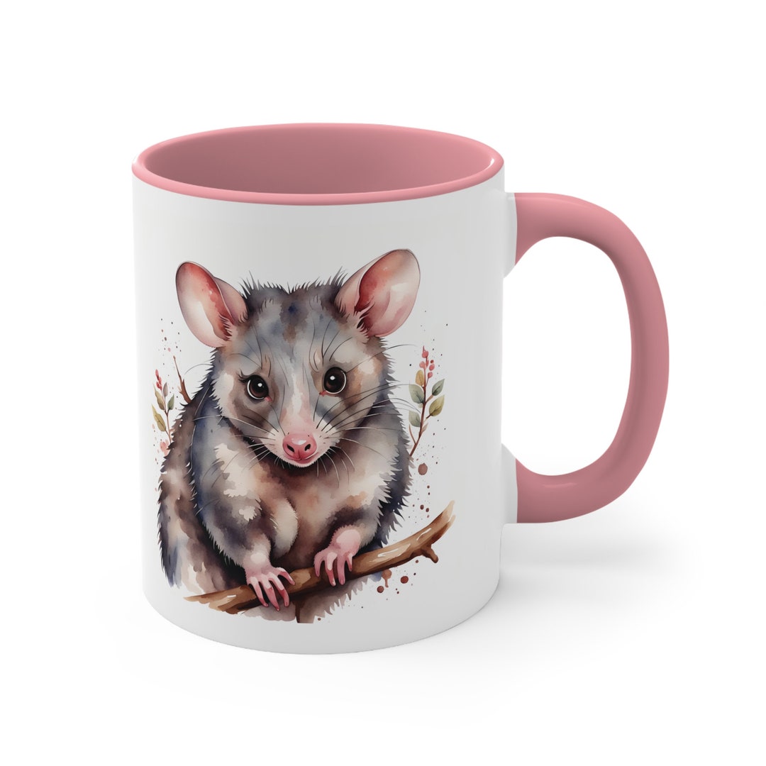 Opossum Mug, Possum Cup, Fun Opossum Gift, Possum Gifts, Cottagecore ...