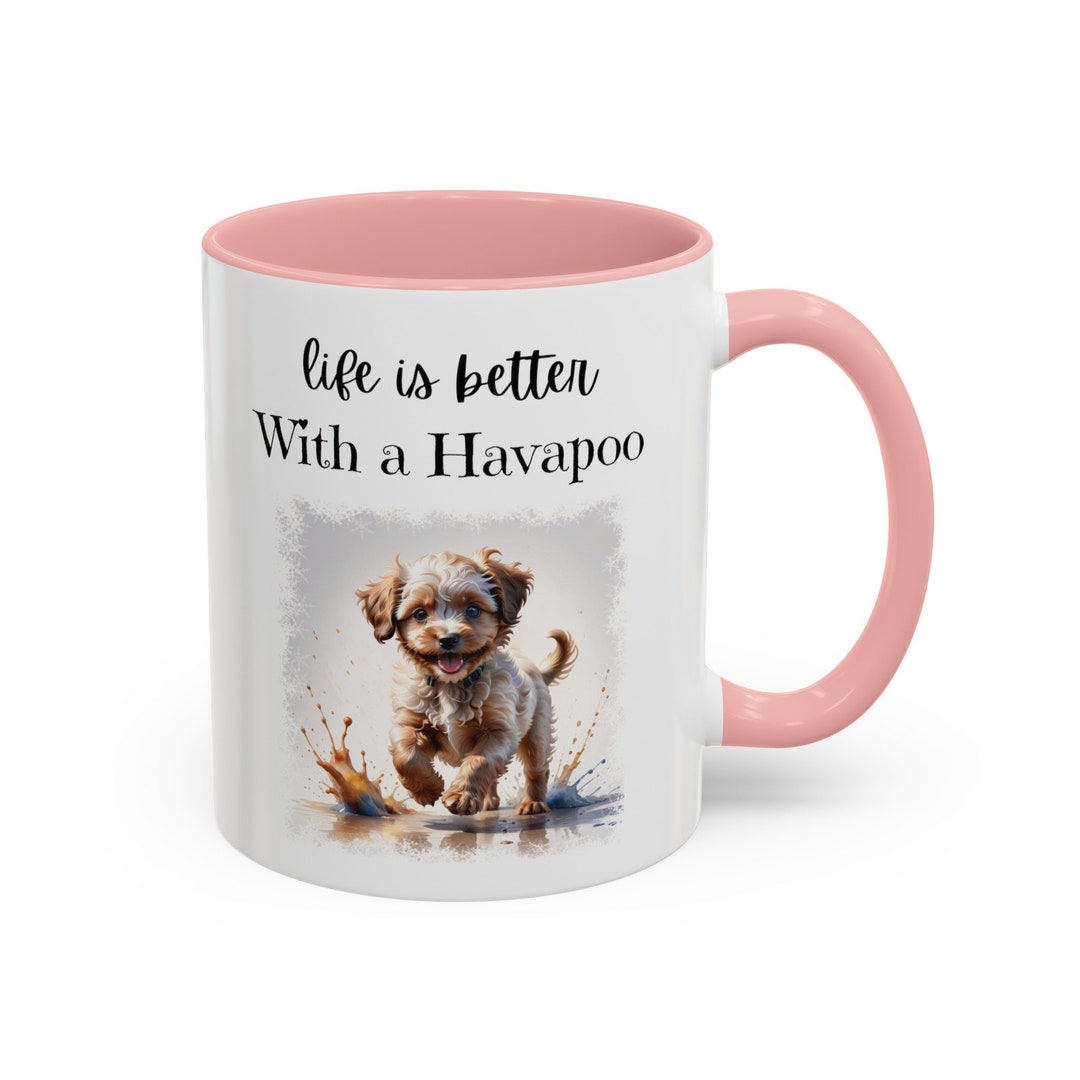 Custom Havapoo Cup for Dog Lover, Havapoo Mug, Personalized Dog Cup ...