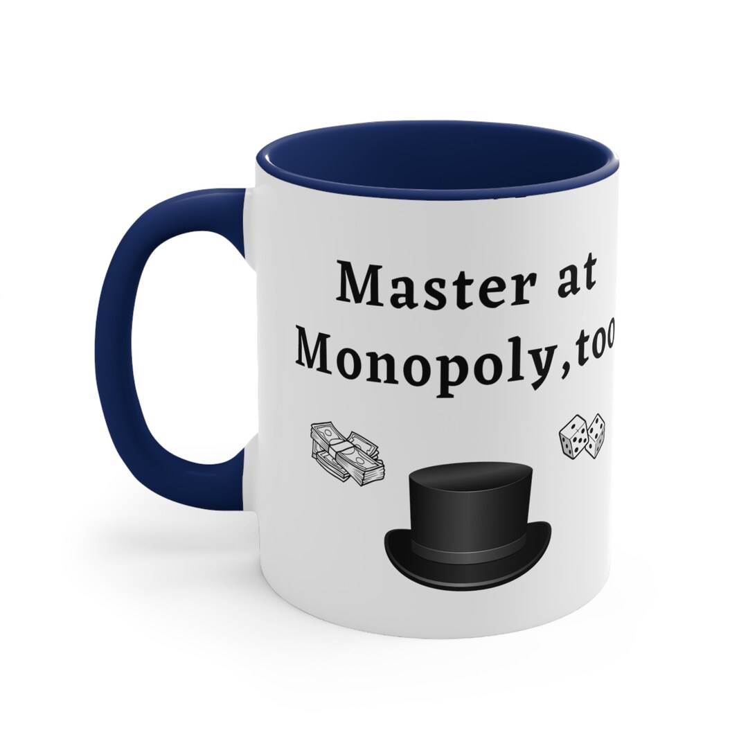 Humor Monopoly Cup, Funny Monopoly Mug, Monopoly Game Gift Idea, Custom ...