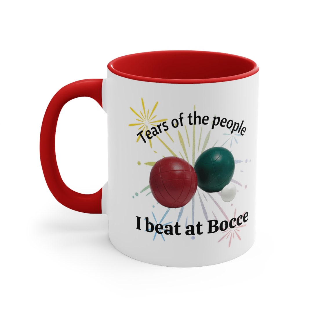 Bocce Gift Idea, Bocce Mug, Bocce Custom Present, Bocce Personalized ...