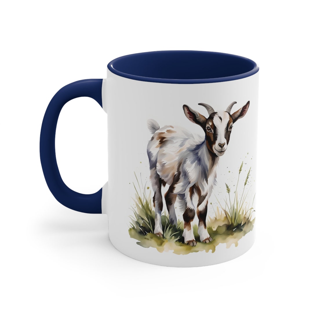 Custom Goat Mug, Goat Cup, Unique Baby Goat Kid Cup, Gift for Goats ...