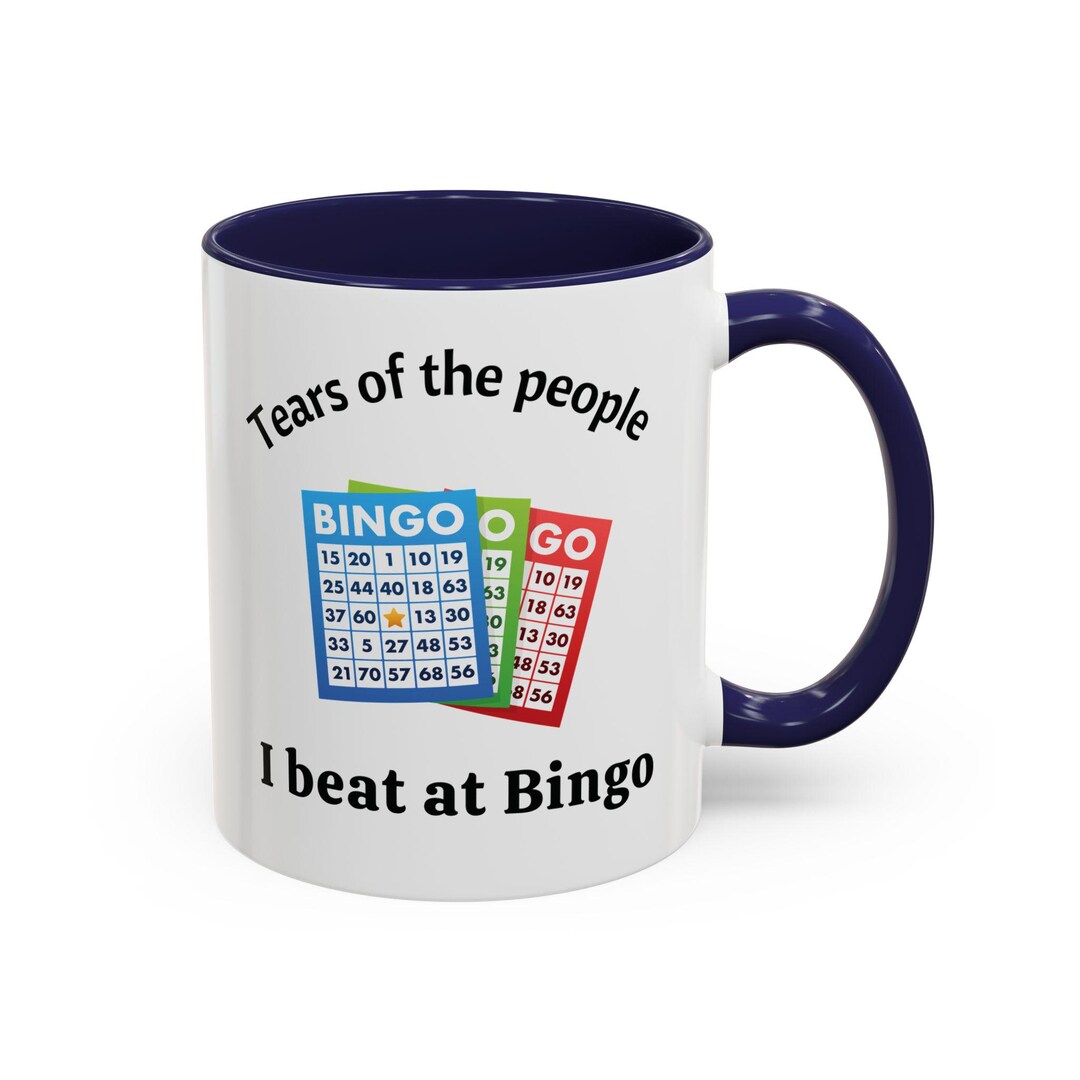 Bingo Mug, Fun Bingo Lover Gift Idea, Bingo Game Champion Mug, Love ...