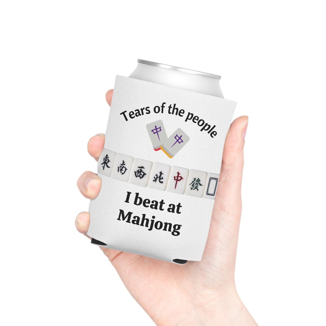 Funny Mahjong Gift, Board Games Lover Gift Idea, Mahjong Champion Can ...