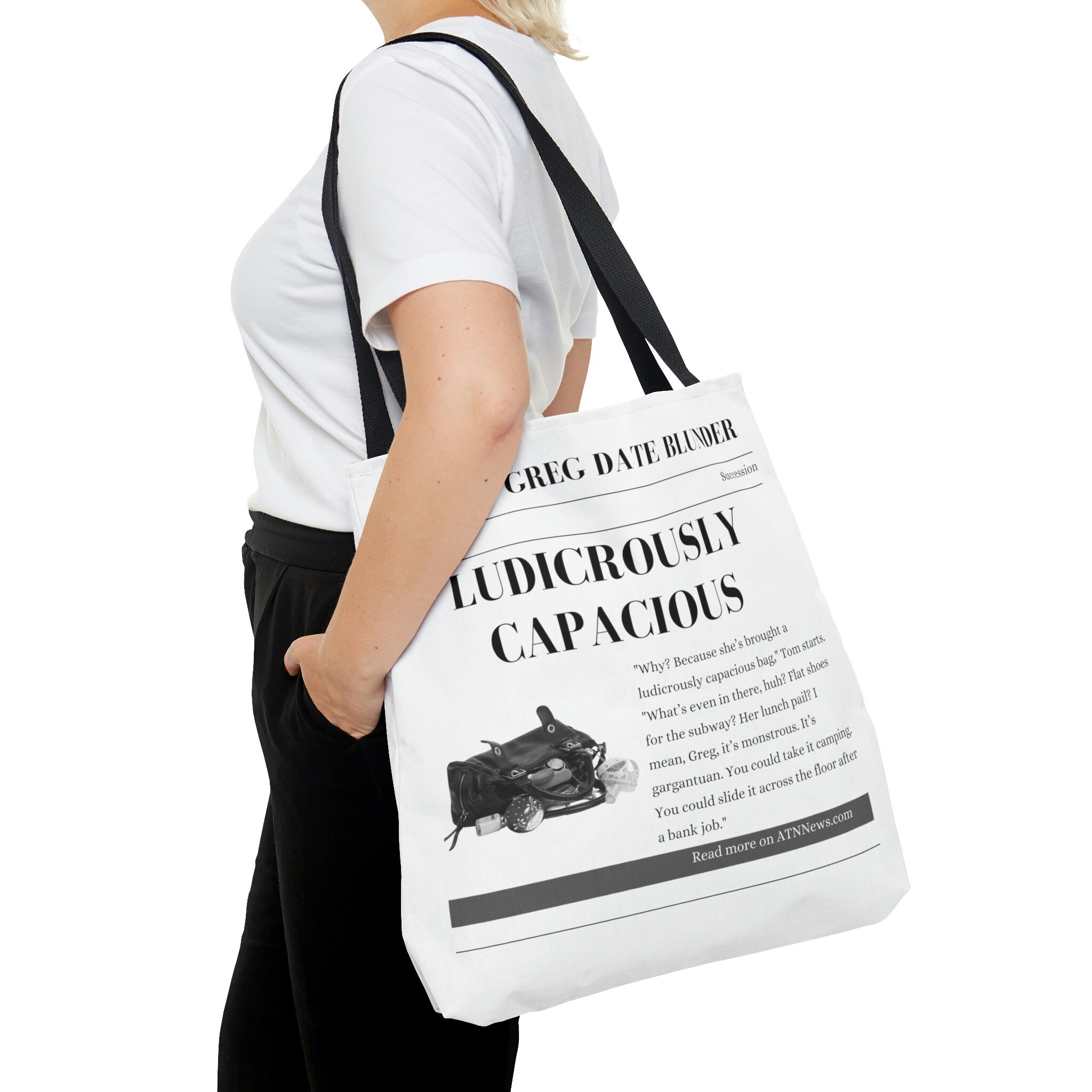 Capacious Tote Bag, Tom and Greg Bag Scene, Succession - Etsy