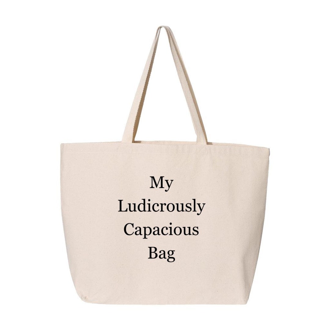 Ludicrously Capacious Bag, Jumbo Tote Bag, Succession Show, Tom and ...