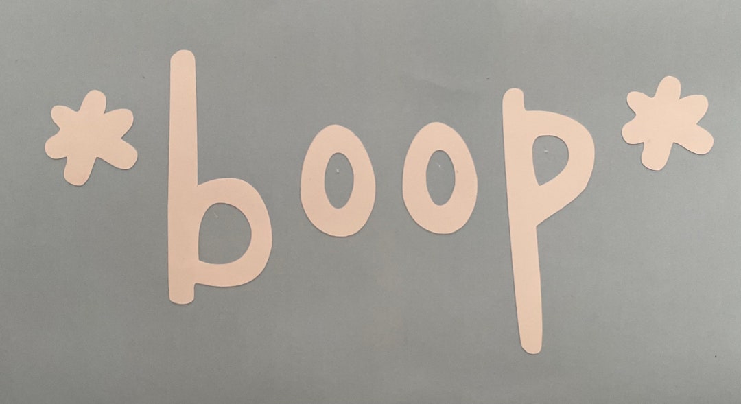 Boop Decal - Etsy