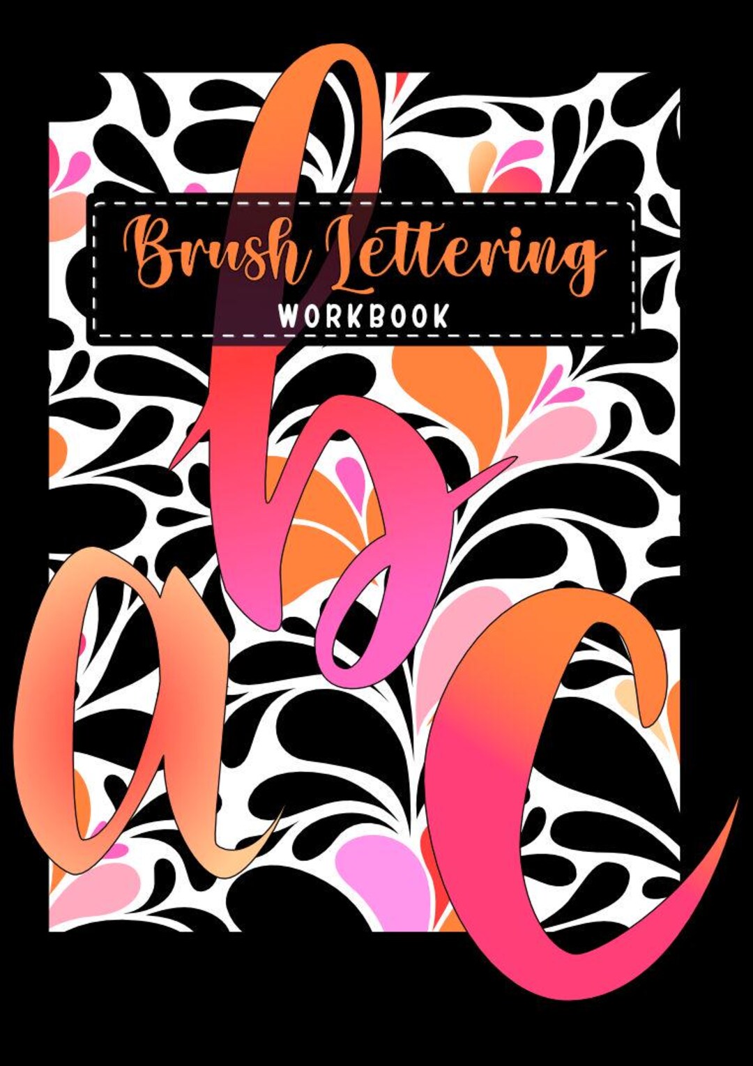 Brush Lettering Workbook: PDF Guide With Exercises & Practice Sheets - Etsy